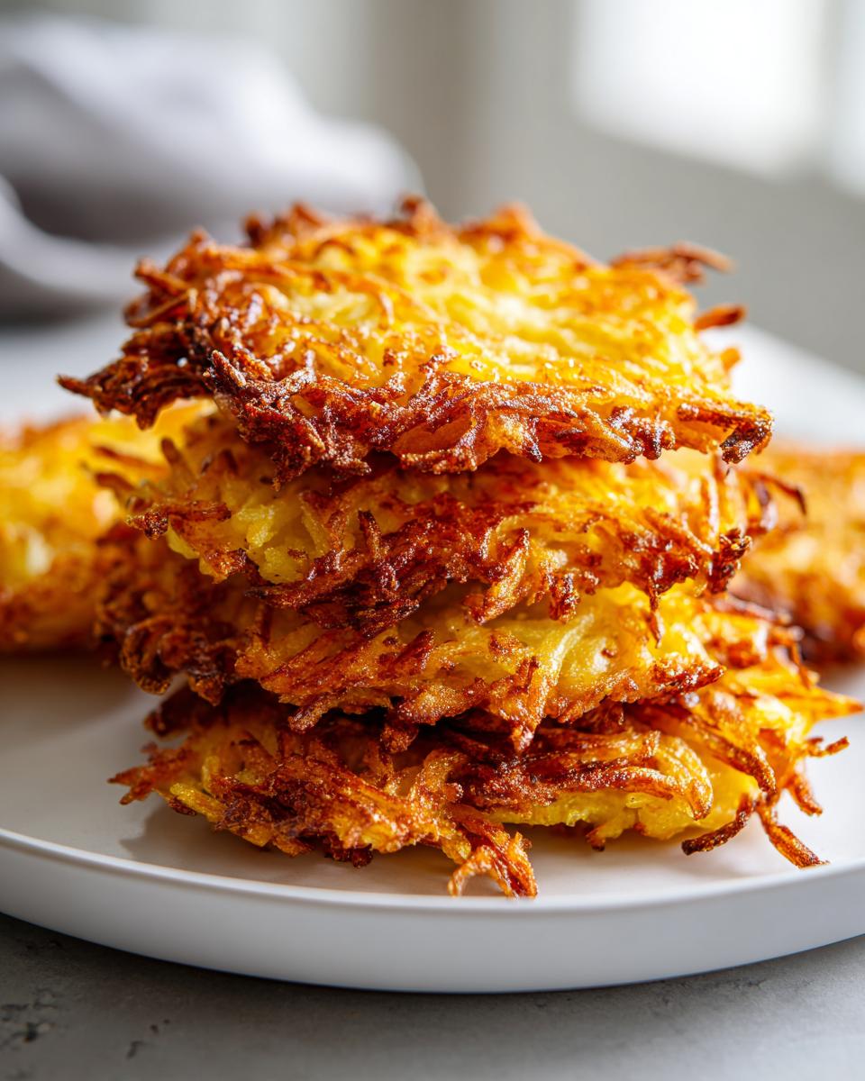 Amazing 12-Step Potato Latkes Secret