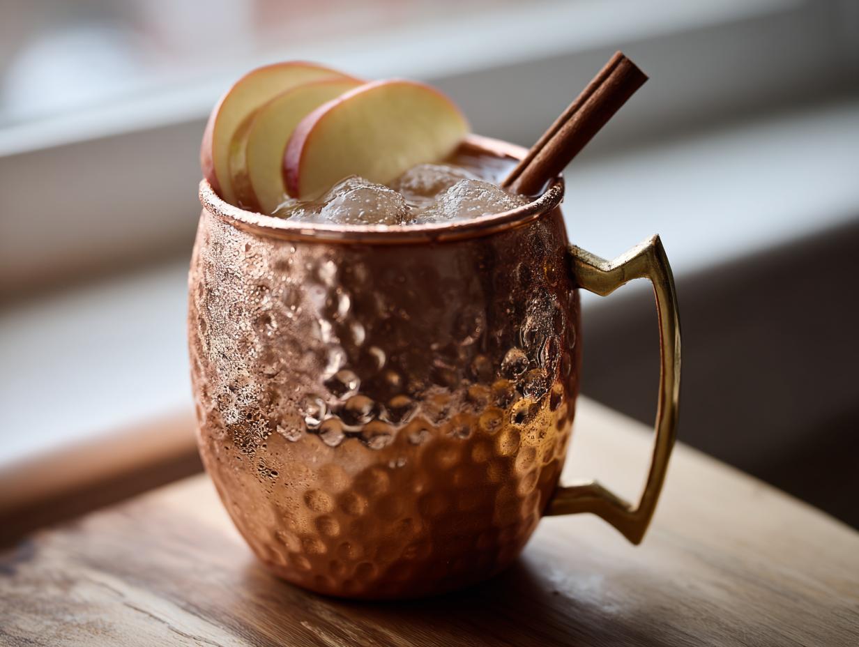 5 Star apple cider moscow mule Joy