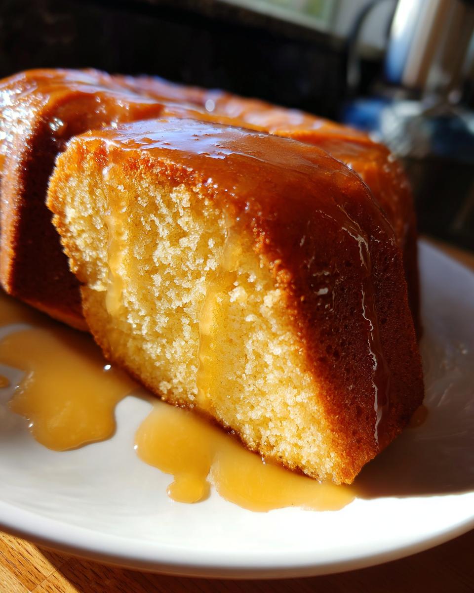 Moist bacardi rum cake: 1 amazing soak